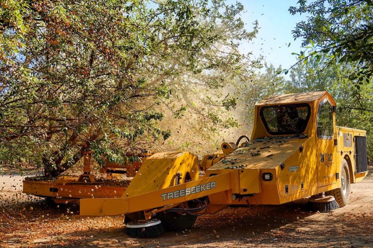 Sprint Almond Harvest - Orchard Machinery Corporation