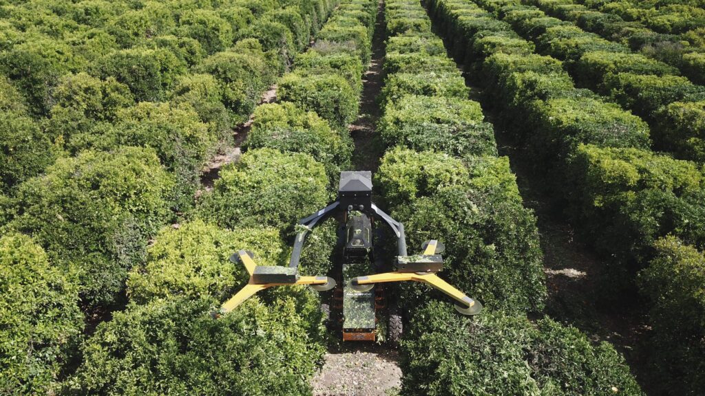 Hedgehog Drone Shot - Orchard Machinery Corporation